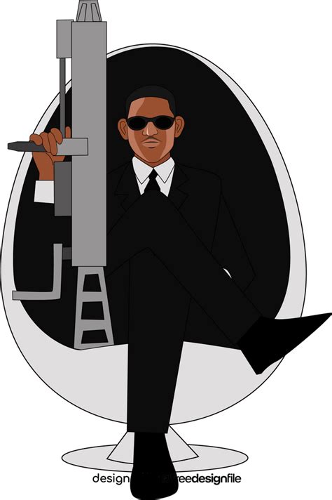 Agent J Men In Black Clipart Free Download