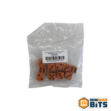 Kill Team Octarius Dice Pack Miniwar Bits