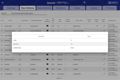 Raw Schema DataForge