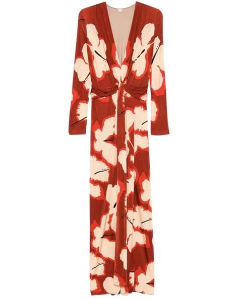 Johanna Ortiz Coral Marino Maxi Dress In Red Lyst