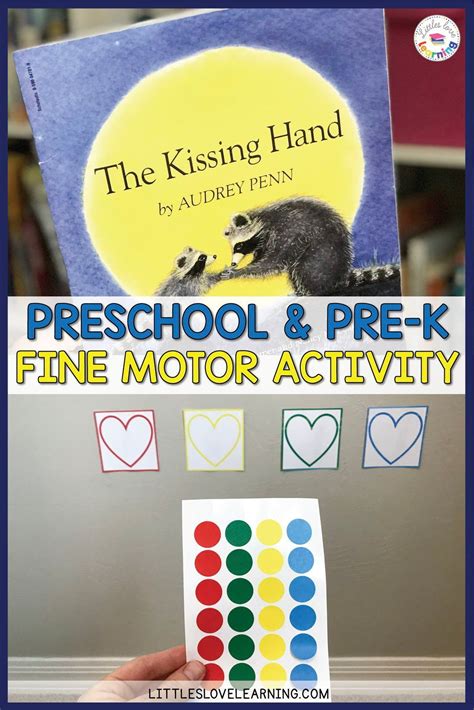 The Sweetest Kissing Hand Activities For Preschool And Pre K Artofit