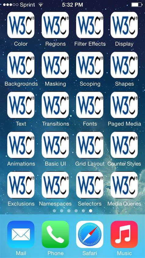 i read all the w3c specs