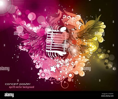 Royalty Free Background Music Stock Vector Images Alamy