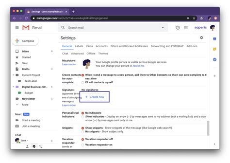 Create And Use Multiple Email Signatures With Logo In Gmail Saperis