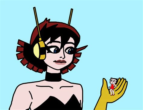 Giantess Wasp With Betty Boop By Ultra Shounen Kai Z On Deviantart