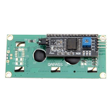 lcd display module blue 1602 2a hd44780 raspberry grandado