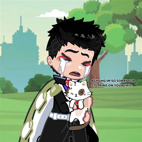 Gyomeis Cat In 2024 Anime Eye Makeup Slayer Anime Slayer Meme