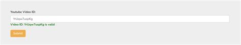 How To Check Youtube Video Exist Laravel Validation