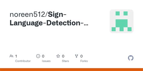 Github Noreen512sign Language Detection Using Deep Learning
