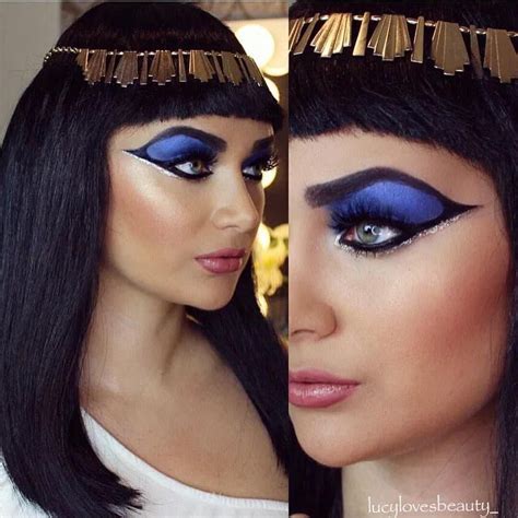 Easy Cleopatra Makeup Festival Makeup Inspiration