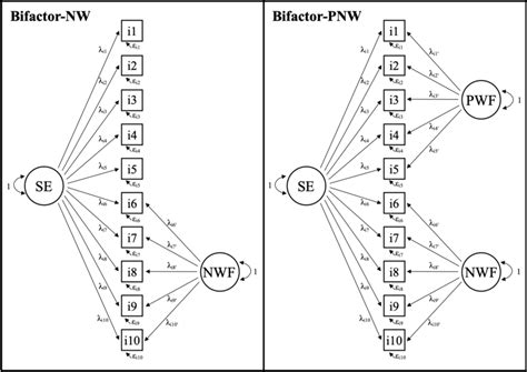 Bifactor Models Examined Download Scientific Diagram