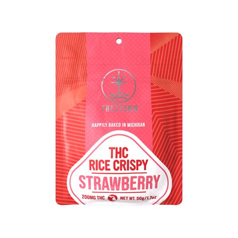 Treetown Crispy Strawberry 200mg Thc Treetown