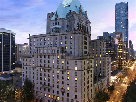 Luxurious Stay At Fairmont Hotel Vancouver In British Columbia Canada
