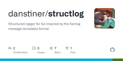 Github Danstinerstructlog Structured Logger For Go Inspired By The