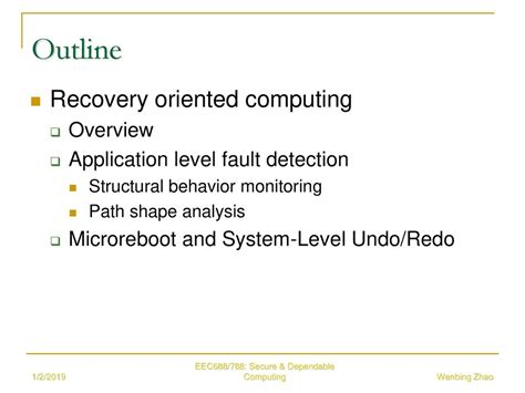 Eec 688 788 Secure And Dependable Computing Ppt Download