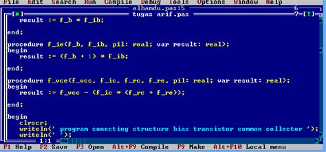 Karya Ilmiah Conecting Structure Bias Transistor Common Collector
