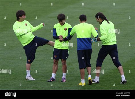 Soccer Uefa Champions League Quarter Final Second Leg Barcelona