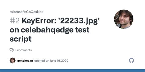 keyerror 22233 on celebahqedge test script · issue 2