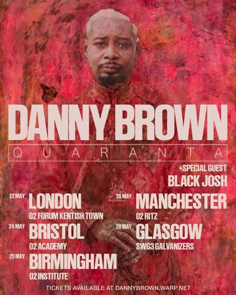 Black Josh Joins Danny Brown On Uk Tour Groovement