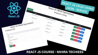 Create Json Server Rest Api In React Js And Test With Postman React Js Full Tutorial Nihira