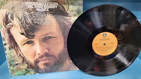 중고 Lp Kris Kristofferson Me And Bobby Mcgee 크리스 크리스토퍼슨 알라딘
