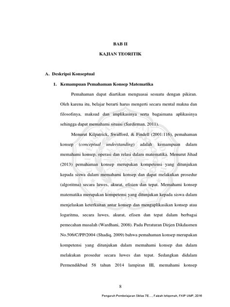 Faizah Istiqomah Bab Ii Pdf