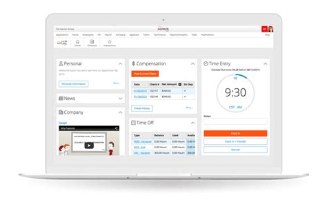 Paylocity Dashboard
