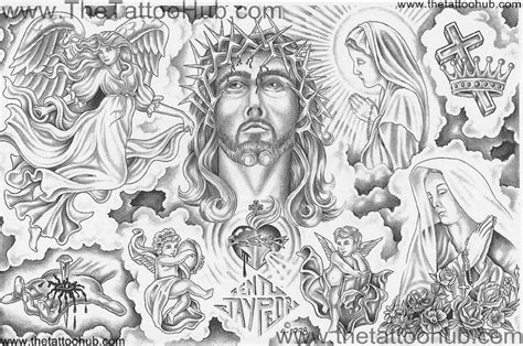 Chicano Mexican Tattoo Flash