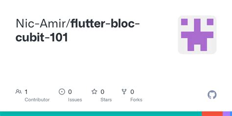 github nic amir flutter bloc cubit 101