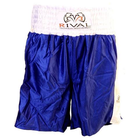 Rival Boxing Traditional Cut Dazzle Boxing Trunks L Bluewhite Target