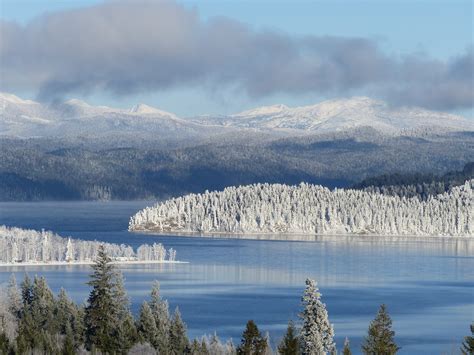 Free Images Landscape Water Nature Wilderness Snow Winter Cloud