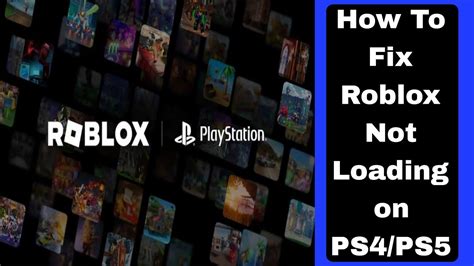 How To Fix Roblox Not Loading on PS4/PS5 | Roblox not launching PS4 | PS5 - YouTube