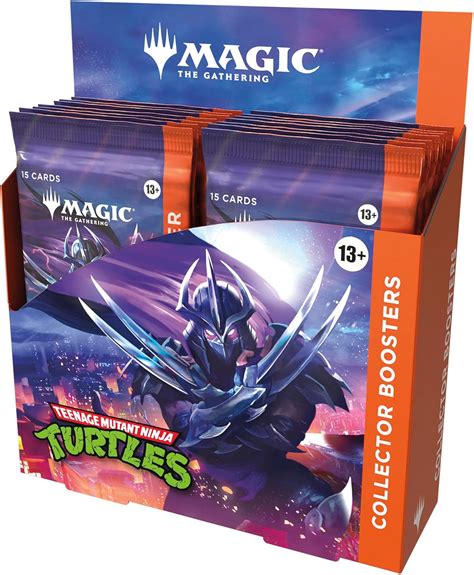 Collector Booster Box Di Magic The Gathering Teenage Mutant Ninja