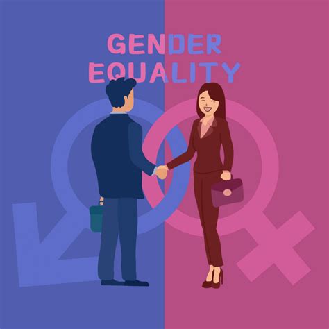 Business Gender Equality Illustration Psd Free Download Pikbest