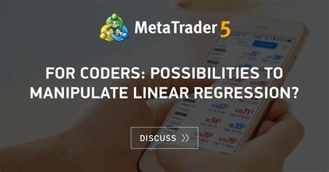 For Coders Possibilities To Manipulate Linear Regression Trends