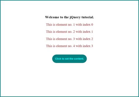 JQuery Text Examples For Implementing The JQuery Text Method