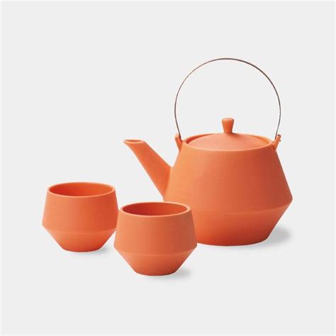 차 냄비 및 컵 세트 오렌지 미노 상품 마루모 타카기 In 2024 Tea Pots Orange Tea