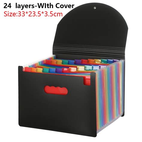 122437 Pockets Rainbow Expanding File Folder A4 Grandado