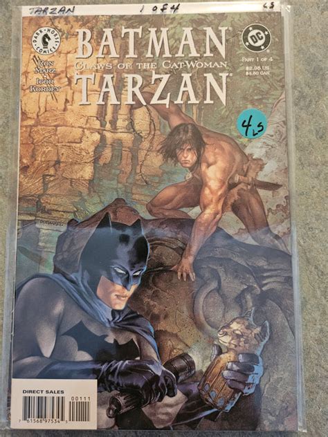 Batman Tarzan Claws Of The Catwoman Dc Dark Horse 1999 Vo