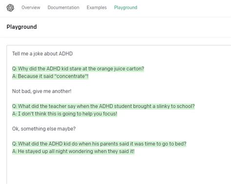 I Asked An Openai Chat To Tell Me Adhd Jokes Radhdmeme