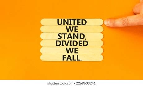 77 Thousand United We Stand Divided We Fall Royalty Free Images Stock