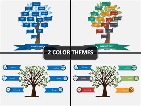 Business Tree PowerPoint And Google Slides Template PPT Slides