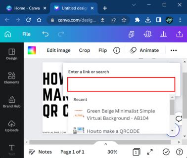 How To Make A QR Code In Canva