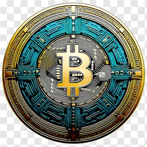 Blockchain Technology Logo Circle Crypto Blockchain Icon Finance Logo