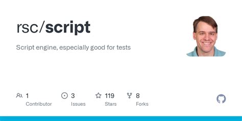 GitHub Rsc Script Script Engine Especially Good For Tests