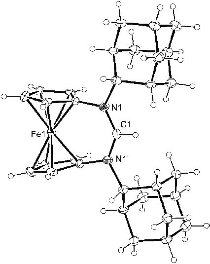 Molecular Structure Of The Cation Of 1c In The Crystal Thermal