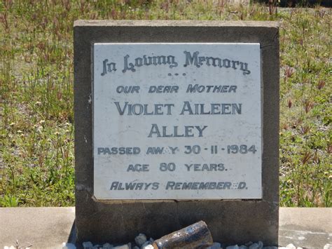 Violet Aileen Wright Alley 1904 1984 Find A Grave Memorial