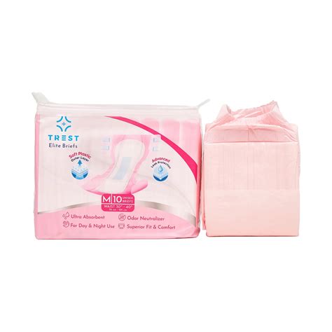 Trest Elite Briefs Incontinence Products Adult Diapers Trest Care
