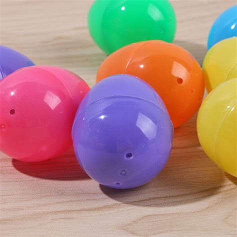 24pcs Colorful Plastic Egg Shell Easter Decoration Vicedeal