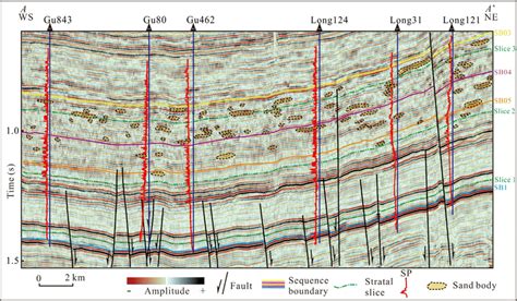 Vertical Seismic Profile Extracted From The 3d Seismic Data Volume Download Scientific Diagram
